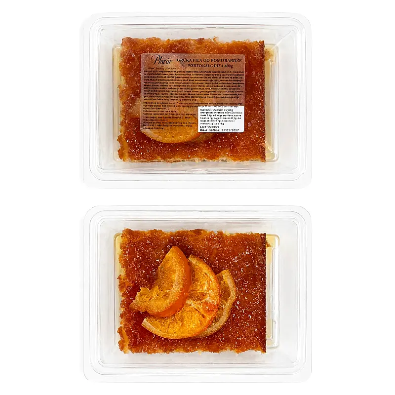 Portokalopita, pita od pomorandže 400g
