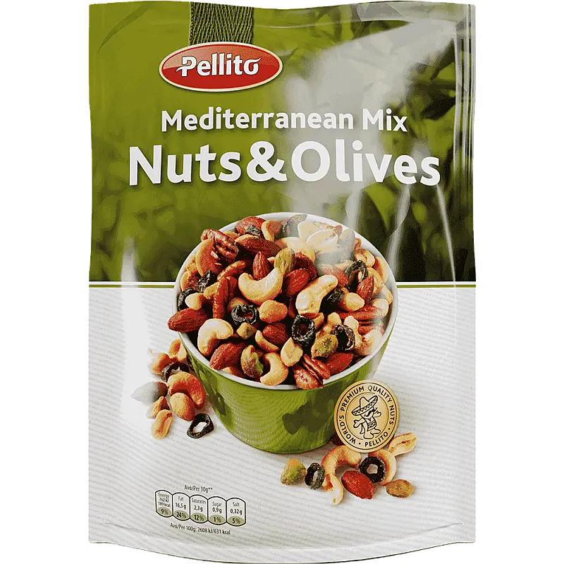 Mediteranski mix jezgrastog voća Pellito125g