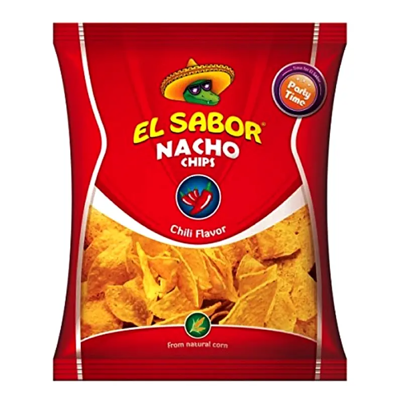 Tortilja nacho čips sa ukusom čili paprike El Sabor 100gr