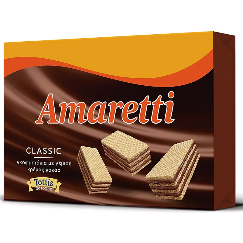 Vafl Amaretii classic 68g, Tottis