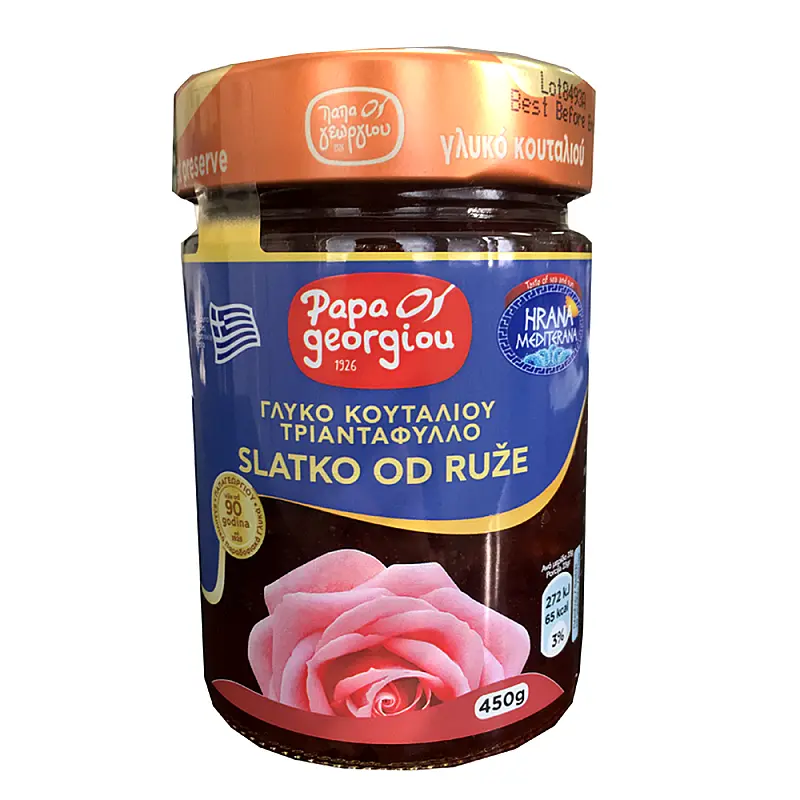 Slatko od ruže Papageorgiou 450gr
