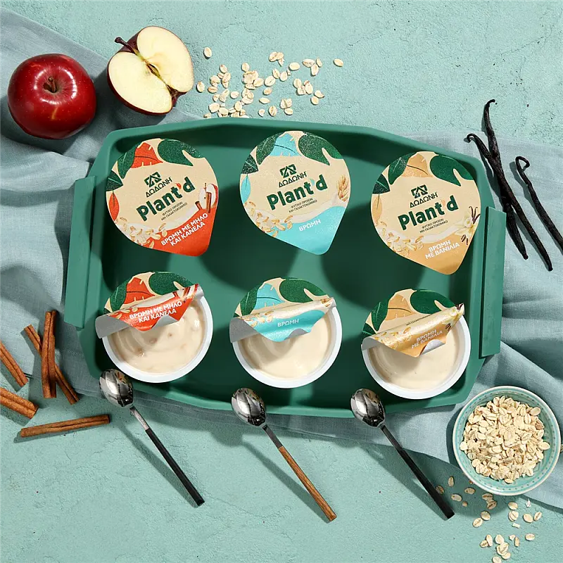 Ovseni jogurt jabuka cimet - vegan Dodoni Plant`d 150g