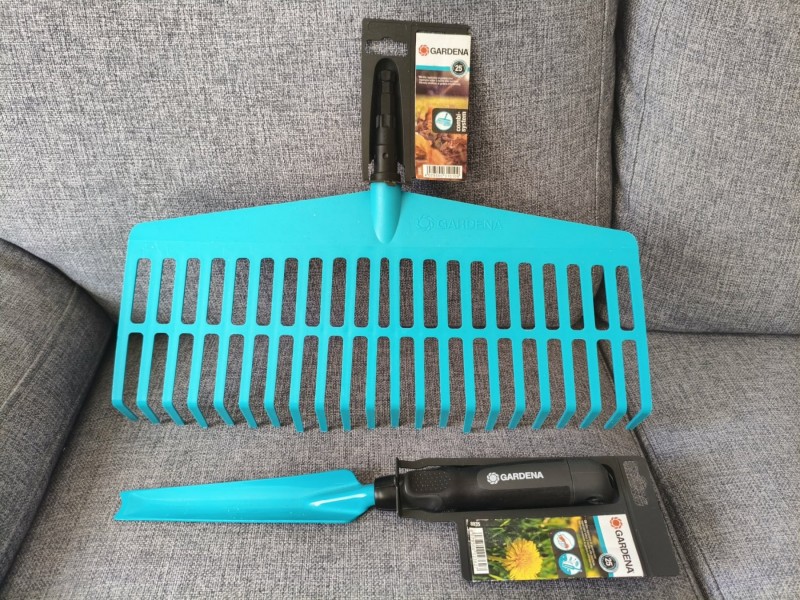 GARDENA Combisystem grabulja i Ergotec plevilica
