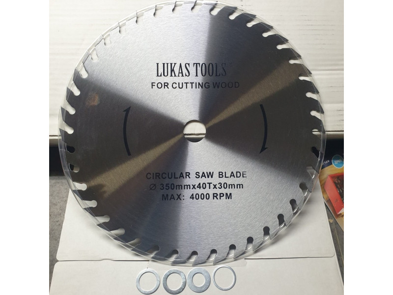 List kružne testere za drvo fi350mm - 40 zuba