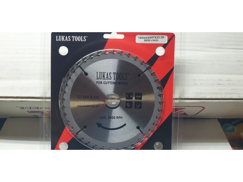 List kružne testere za drvo fi140mm - vidija zubi 40