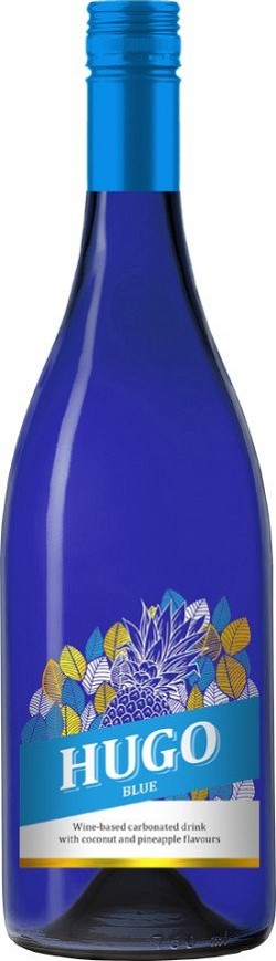 HUGO Blue-Gazirano alkoholno piće kokos-ananas 750ml