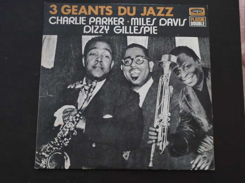 3 GEANTS DU JAZZ (2LP, FRANCE, 4/5-/5-)