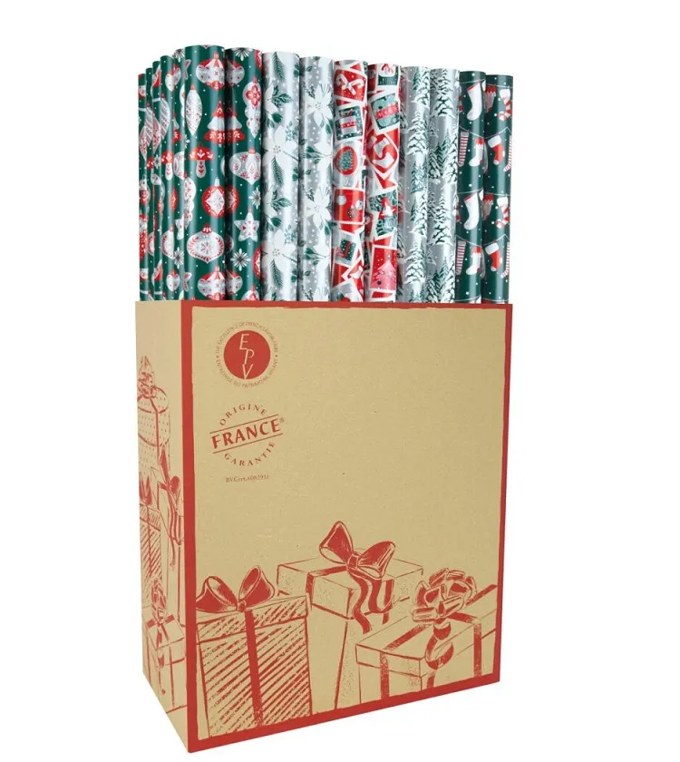 Ukrasni novogodišnji papir LUXE CHRISTMAS