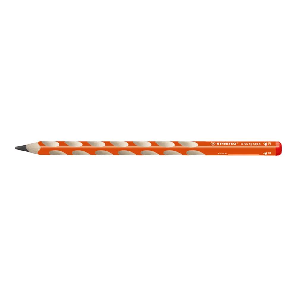 Ergonomska olovka za desnoruke STABILO EASYgraph HB oranž