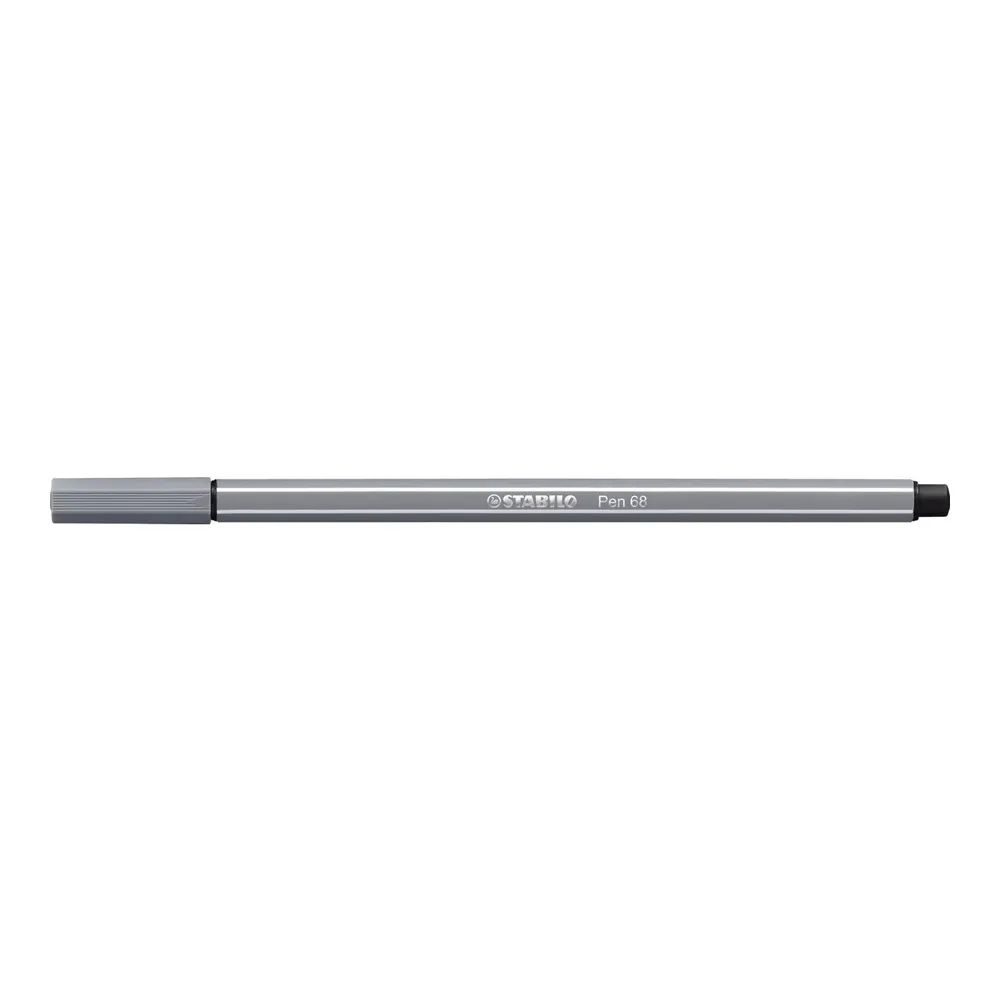 Flomaster STABILO Pen 68 tamno siva