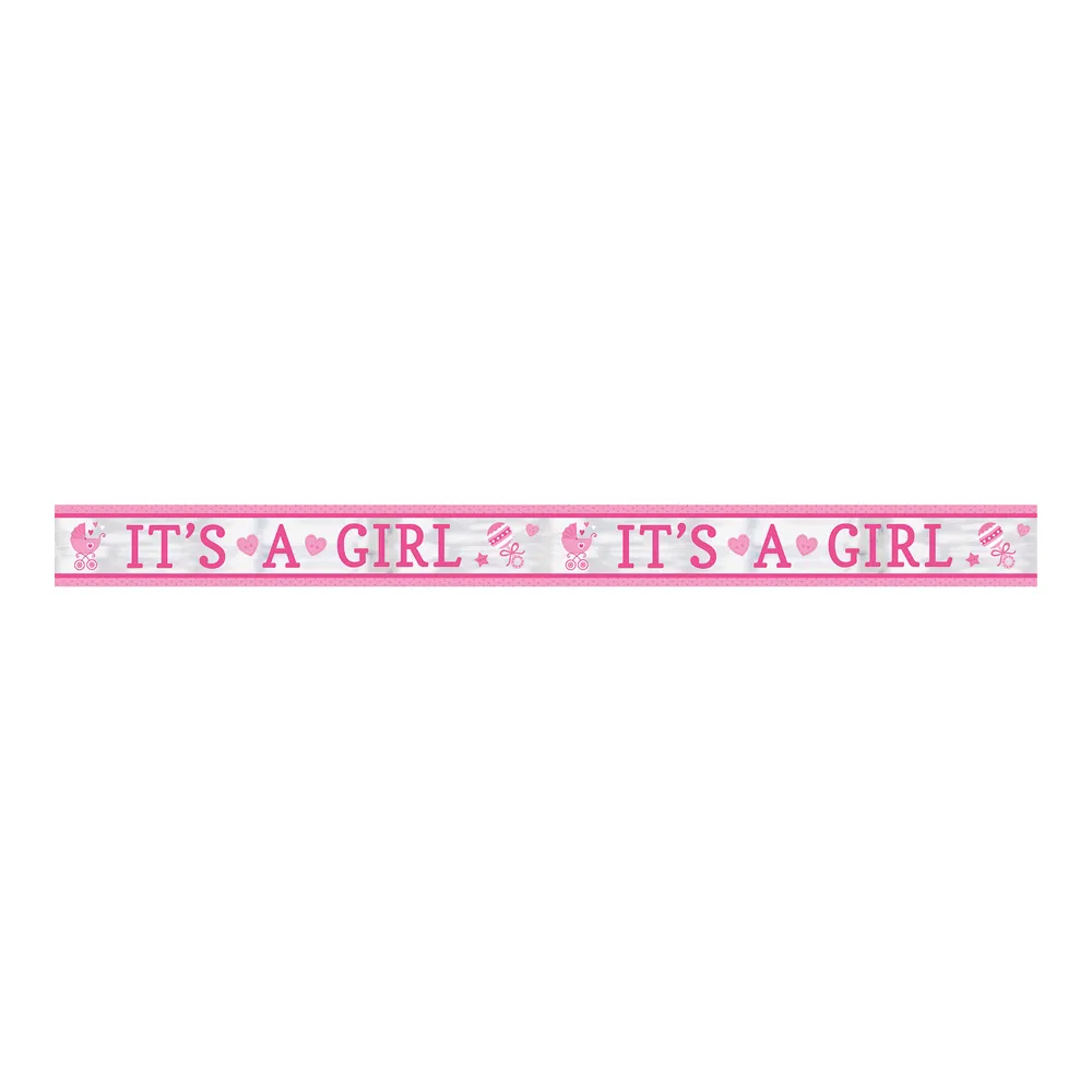 Baner folija 6.35m Baby girl