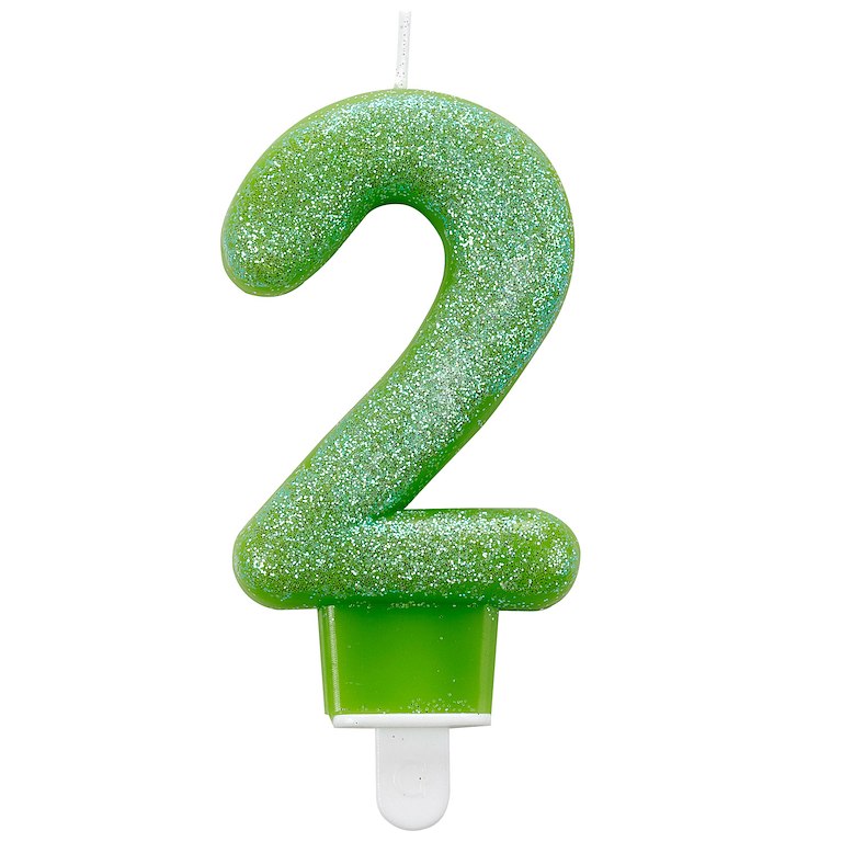 Svećica 7.6 cm Glitter 2