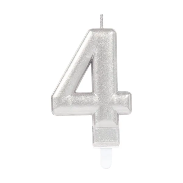 Svećice 9.3 cm Sparkling Silver 4