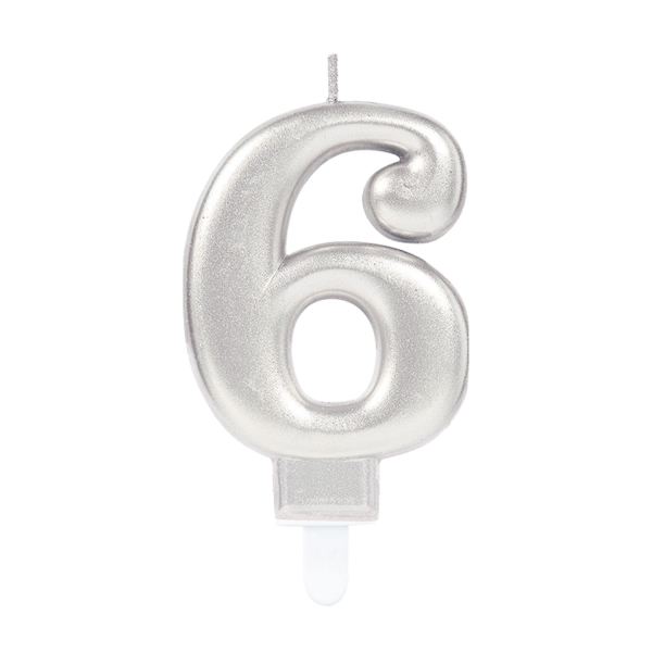 Svećice 9.3 cm Sparkling Silver 6