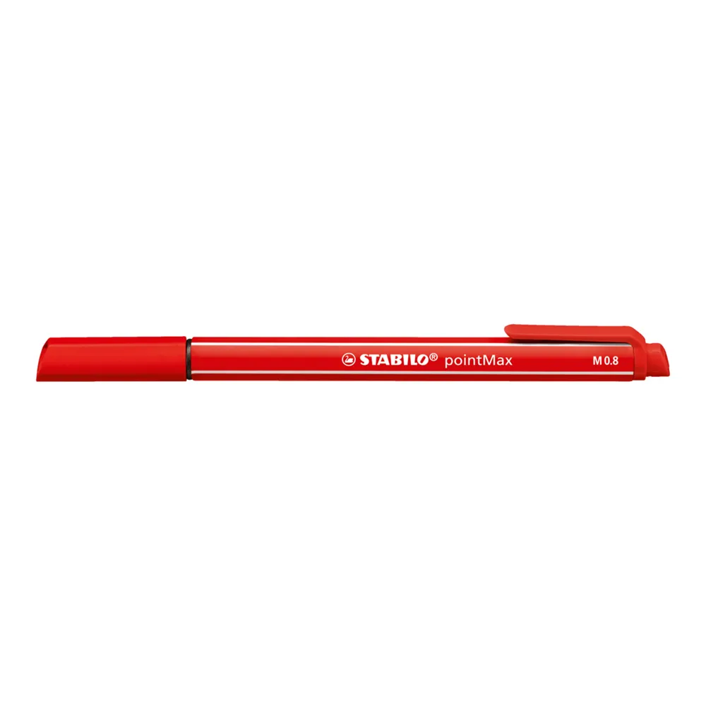 Fini flomaster 0.8mm STABILO pointMax crvena