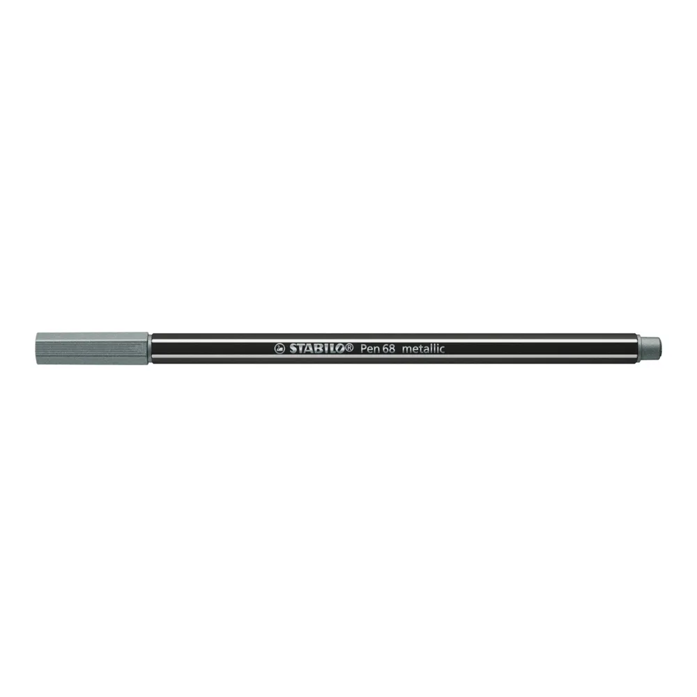 Metalik flomasteri STABILO Pen 68 metallic srebrna