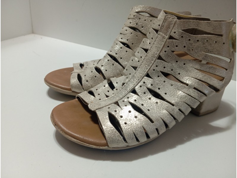 RIEKER SANDALE**METALIK**38 BR
