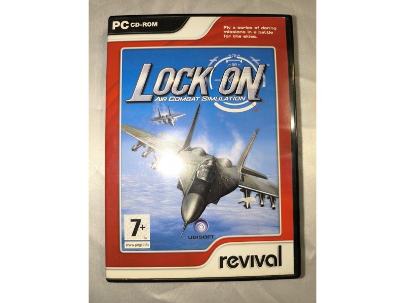 PC Igrica Lock On Air Combat Simulation