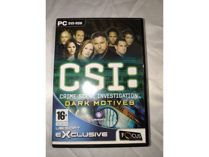 PC Igrica CSI: Crime Scene Investigation Dark Motives