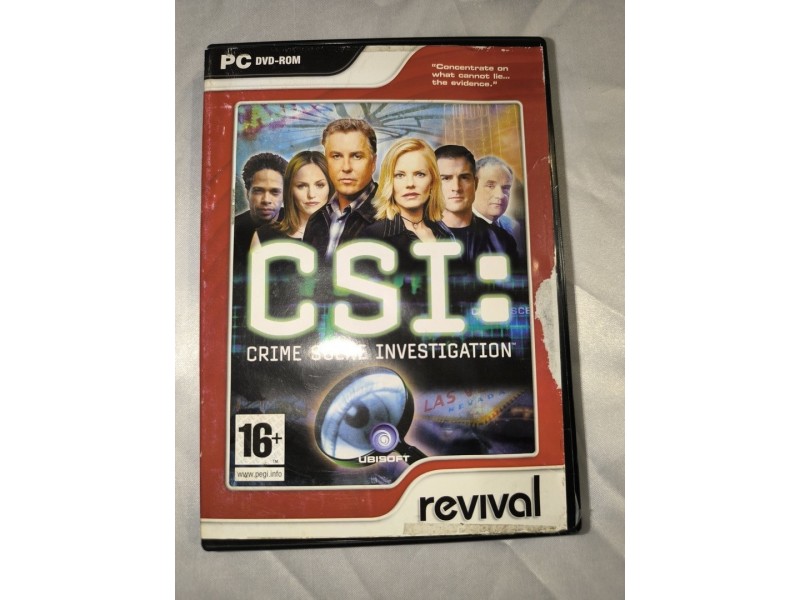 PC Igrica CSI: Crime Scene Investigation
