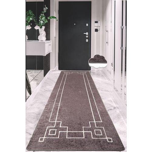 Conceptum Hypnose Square - Tepih za hodnik Fume (80 x 200 cm)