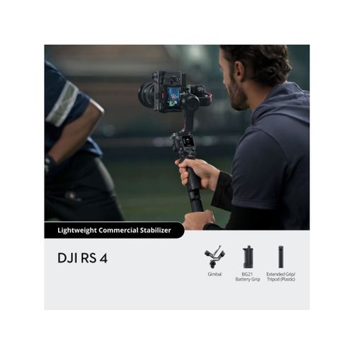 DJI RS 4 gimbal stabilizator za kamere do 3 kg, baterija do 12 sati