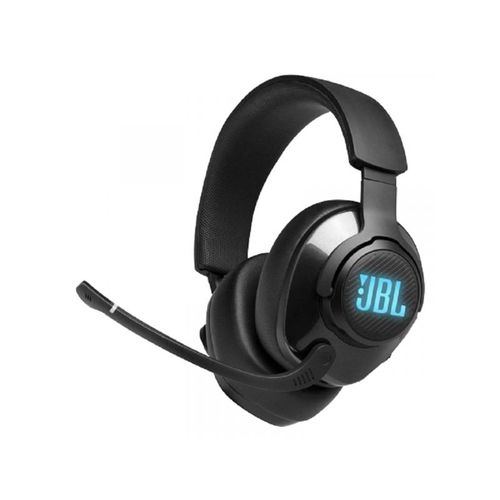 JBL Quantum 400 žične USB gaming slušalice 50mm RGB balans igre i chata crne