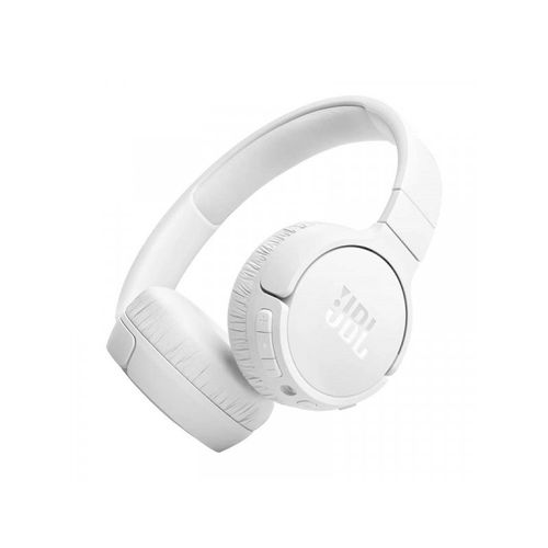 JBL Tune 670NC bežične on-ear slušalice adaptivni ANC 70h bela