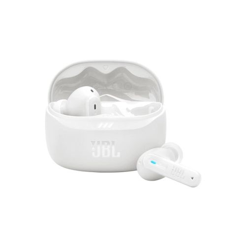 JBL Tune Beam 2 bežične bubice adaptivni ANC 48h Spatial Sound bela