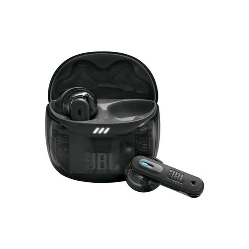 JBL Tune Flex 2 bežične bubice adaptivni ANC 48h dva tipa nastavaka ghost black