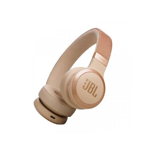 JBL Live 670NC bežične on-ear slušalice adaptivni ANC 65h sandstone