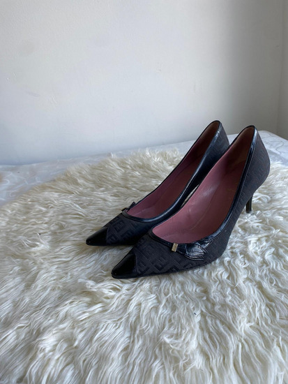 Fendi original Vintage Zucca Monogram salonke