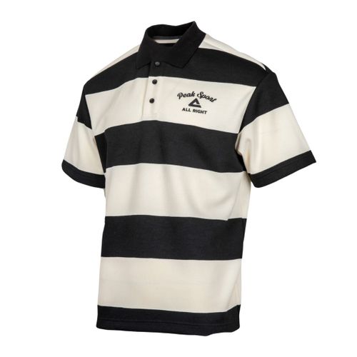 PEAK polo majica Classic crno-bela