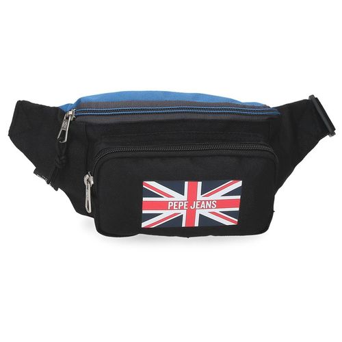PEPE JEANS HENRY muška torba oko struka 35 × 13 cm - crna