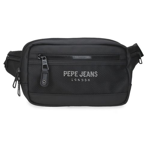 PEPE JEANS DURHAM muška torba oko struka 21 × 12,5 cm - crna