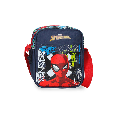 MARVEL GRAFFITY OF SPIDERMAN dečija torba na rame 15 × 19 cm - teget