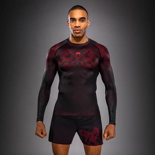 Venum Spectre Rashguard Dugi Rukav Crno/Crveni L