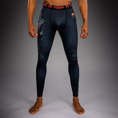 Venum Thunder Dragon Muške Helanke Crno/Sive/Copper L