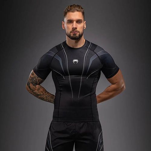 Venum Streamline Rashguard Kratki Rukav Crno/Beli L