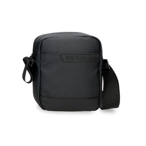PEPE JEANS DORKING muška torba na rame 15 × 19,5 cm - crna