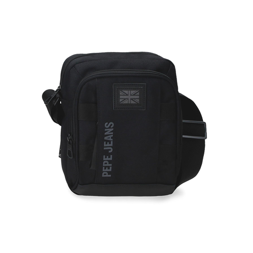 PEPE JEANS MATLOCK muška torba na rame 17 × 22 × 8 cm - crna