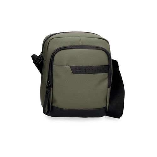 PEPE JEANS DORKING muška torba na rame 17 × 22 × 8 cm - khaki