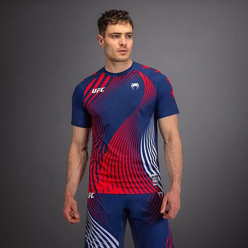 UFC Freedom 250 by Venum Authentic Fight Night Dry Tech Majica Plava M