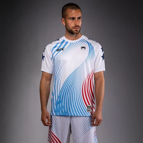 UFC Freedom 250 by Venum Authentic Fight Night Dry Tech Majica Bela S