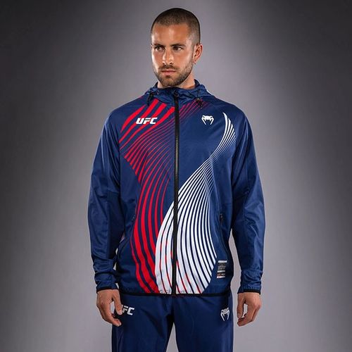 UFC Freedom 250 by Venum Authentic Fight Night Duks sa Kapuljačom Plavi L