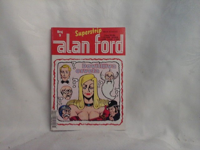 Dovitljiva osveta broj 9 Alan Ford superstrip