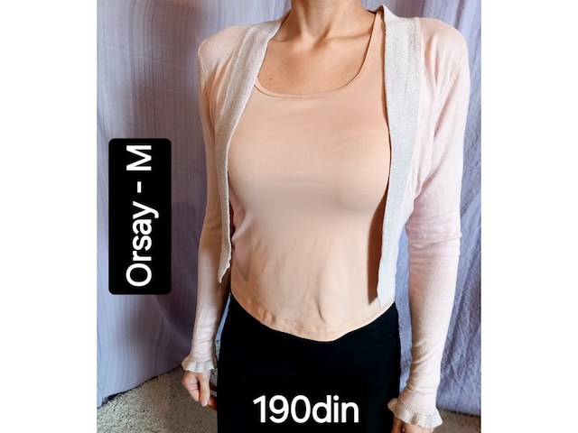 Orsay ženski bolero kardigan krem M/38