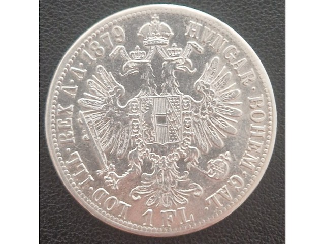 1 Florin 1879, Srebro