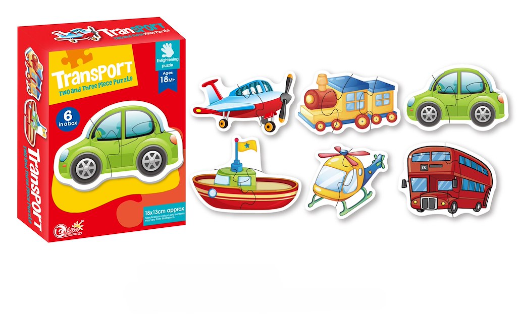 Puzzle transport – 6 delova