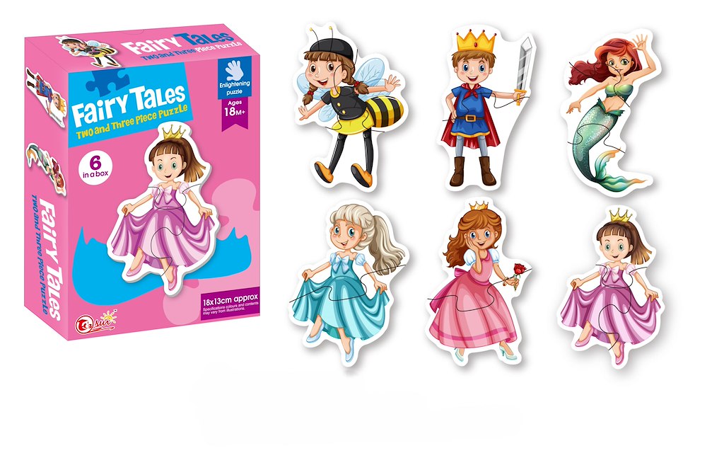 Puzzle bajka – 6 delova